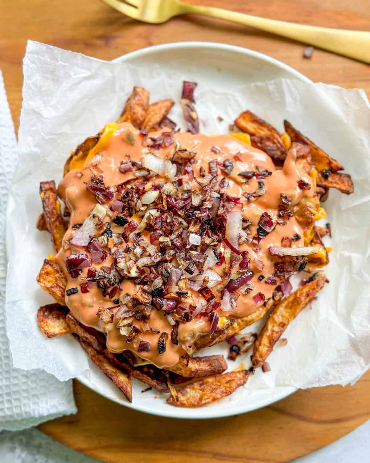 Resep Animal Style Fries ala In-N-Out Versi Rendah Kalori dan Sehat ...